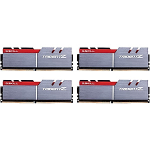 G.SKILL 64GB (4 x 16GB) TridentZ Series DDR4 3200MHz PC4-25600 Desktop Memory Model F4-3200C14Q-64GTZ