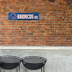 Rico Industries NCAA Ohio State Buckeyes Grey 4" X 17" Plastic Street Sign