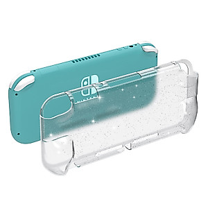 Switch lite Glitter Case, Comfortable Switch lite Grip Case, Soft and Durable Switch lite TPU Case