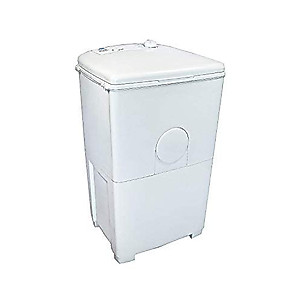 The Laundry Alternative Niagara Portable, Family Size Capacity, Compact European Style Washing Machine (No Spin Cycle)