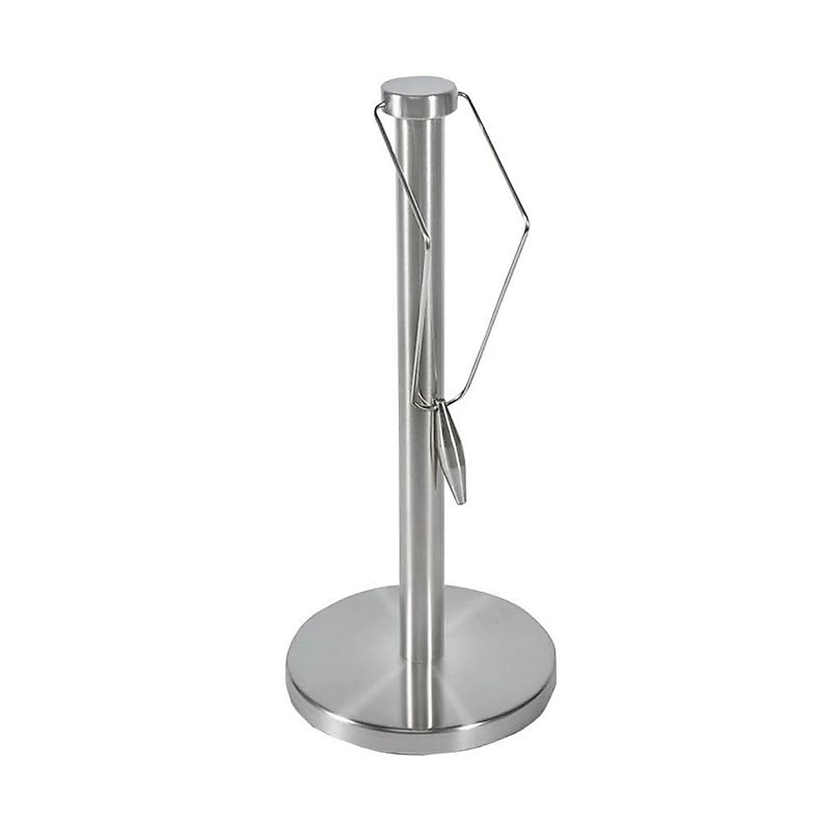 Stainless Steel Kitchen Roll Paper Towel Holder Bathroom Tissue Stand Napkins Rack Home Kitchen Storage Paper Towel Stand (Style C)