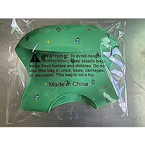 Holiday Silicone Baby Bib for Feeding (Christmas tree Green)