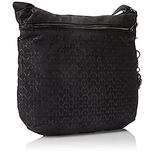 Kipling Women’s Arto Crossbody, Lightweight Everyday Purse, Casual Nylon Shoulder Bag, Signature Emb