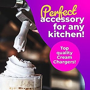 InfusionMax Elite Whipped Cream Chargers 600 packs (24 cartridges x 25 boxes), 9 grams Pure Culinary Gas, Compatible with Standard Whipped Cream Dispensers