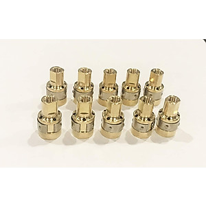 USWELDWIRE 10-PK 169-716 Mig Tip Adaptors Diffuser 169716 for Miller Welding Gun M10/M15