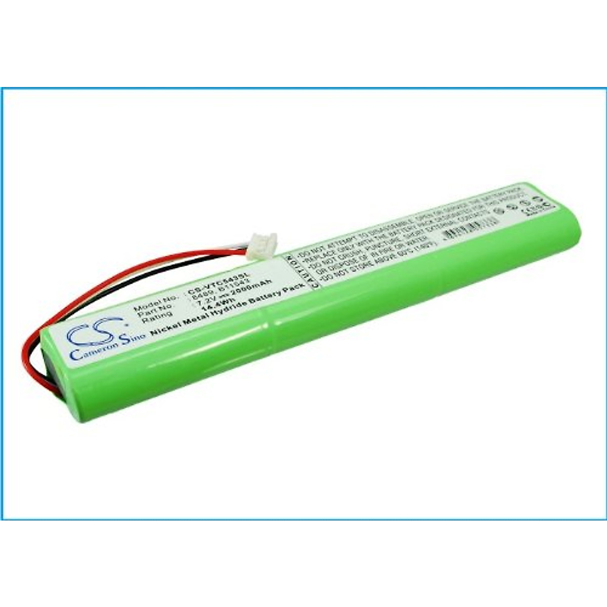 Cameron Sino Battery for Bosch MTS 5200, Vetronix MTS 5200 Engine Analyaer F00E900018 03006735 PN:Bosch 2000mAh / 14.40Wh