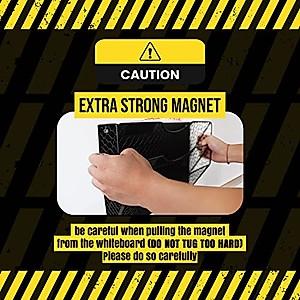 Rejuvet Super Strong 3-Tier Magnetic file holder for file cabinets-13.9inch(35.5cm) black magnetic paper holder that holds up to 14.3Lbs (6.5kgs). A magnetic mail holder and a magnetic file holder for refrigerator