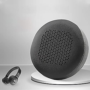 Aiivioll Replaceable Earmuffs Compatible with Duet BT,Duet Bluetooth Wireless Ear Pads Headphones Ear Pads Protein PU Leather Earpads Repair Parts（Black）