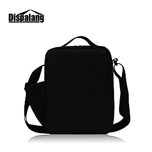 Dispalang Dolphin Lunch Bags for Children Cute Animal Shark Print Small Insulated Cooler Bags for Girls Kids Lunch Box Bags