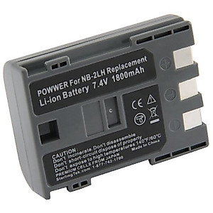 STK NB2LH NB2L Battery Pack for Canon Rebel XTi XT EOS 350d 400d e160814 Cannon Powershot G7 G9 NB-2LH NB-2L NB 2L 2LH ZR ZR960 ZR950 ZR900 ZR850 ZR830 ZR800 ZR600 ZR500 ZR300 ZR100 Grip Accessories