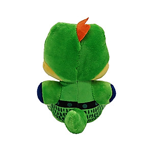 Montgomery Gator Plush Toy, FNAF plushies Toy, Security Breach FNAF All Character Stuffed Animal Doll Children's Gift Collection,8”