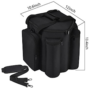 YipuVR Travel Case for Bose S1 Pro/S1 Pro +, Soft Carrying Bag Compatible with BOSE S1 Pro / S1 Pro Plus Portable Bluetooth Speaker,Speaker Cover with Shoulder Strap-Only Case