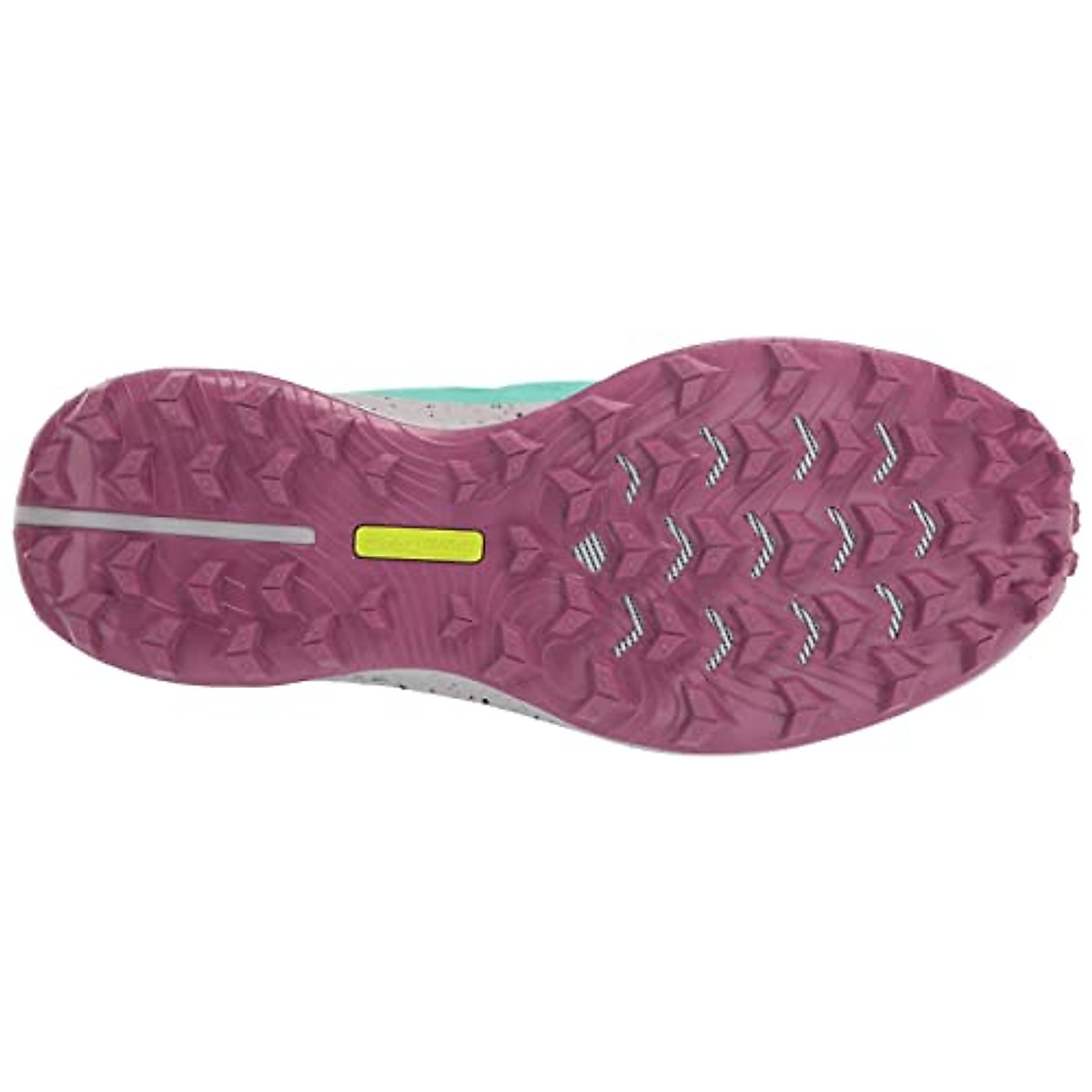 Saucony Women's Peregrine 12 Running Shoe, Cool Mint/Acid, 8