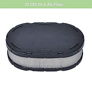 32 883 09-S1 Air Filter for Compatible with Kohler Stens KT715 KT725 KT730 KT735 KT740 102-036 with Pre Filter 32 083 09-S 32 083 10-S (Pack of 4)