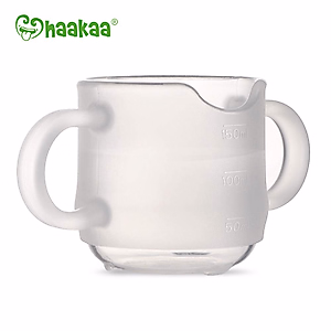 haakaa 100% Silicone Baby Drinking Cup for Babies 6 months +, 5 oz 1 PK