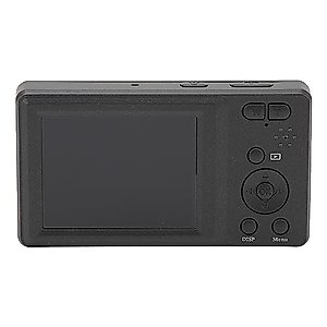 Teens Small Camera, 50MP 4K Digital Camera Face Recognition Autofocus 2.7 Inch TFT Screen 16X Zoom for Photography (Black)