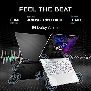 ASUS 2022 ROG Zephyrus G14 14/'' FHD 144Hz Gaming Laptop, AMD Ryzen 7-5800HS, 16GB RAM, 512GB PCIe SSD, Backlit Keyboard, NVIDIA GeForce RTX 3060 6G Graphics, Win 11 Pro, White, 32GB USB Card