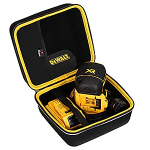 Mchoi Hard Portable Case Compatible with DEWALT 20V MAX Orbital Sander Tool DCW210B,Case Only