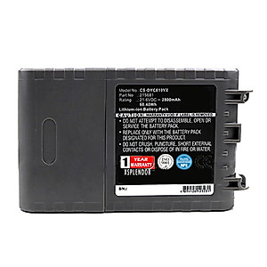 Replacement Battery for Dyson SV10 V7 V8 V8 Absolute V8 Absolute Cord-Free V8 Animal V8 Part NO 215681 215866-01/02 215967-01/02 967834-02 PM8-US-HFB1497A PU2-JP-HFA4456A