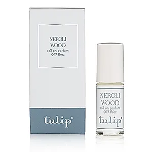 Tulip Perfume Classic Roll On Eau De Parfum, Neroli Wood, 0.6 Ounce (Model: RO NW)