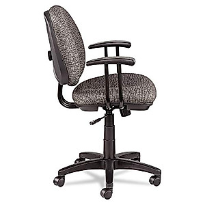 Alera IN4841 Interval Swivel/tilt Task Chair, Tone-on-Tone Fabric, Graphite Gray