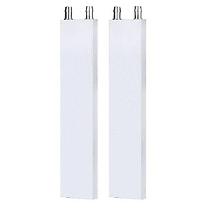 Clyxgs Aluminum Water Cooling Block,Liquid Cold Water Plate Heat Sink Water-Cooled Exchanger Head semiconductor Refrigeration Sheet CPU Graphics Radiator Heatsink Endothermic Head(40 x 200 x 12mm)2pcs