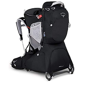 Osprey Poco Plus Child Carrier and Backpack for Travel, Starry Black