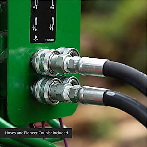 Titan Attachments 3 Point Industrial 25 Ton Hydraulic Horizontal/Vertical Log Splitter, Category 1 Tractor