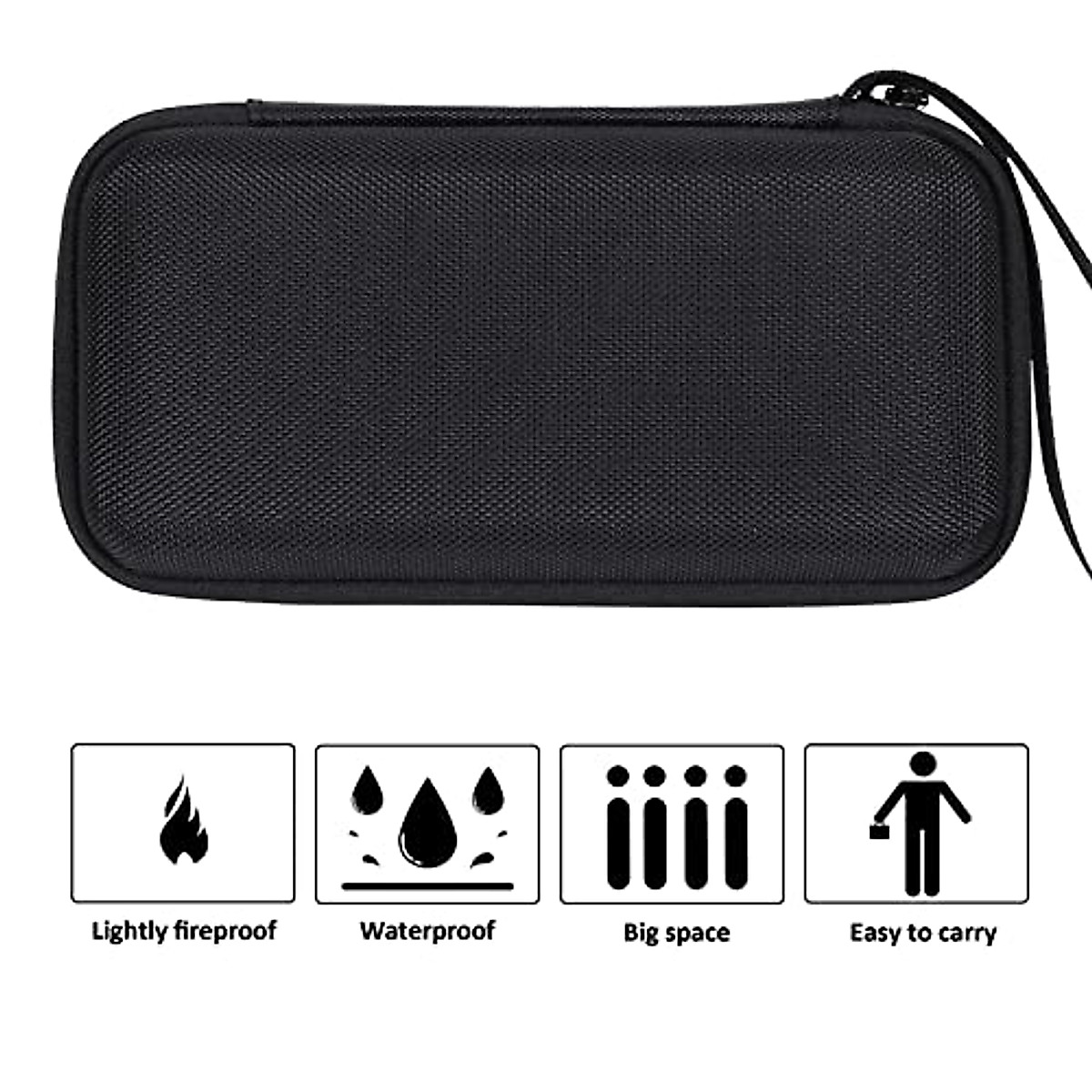 khanka Hard Travel Case Replacement for Texas Instruments TI-30XS MultiView/TI-36X Pro Engineering Scientific Calculator, Case Only (Black)