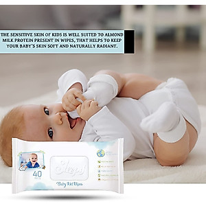 SOHO, Bio-Natural Sleepy Baby Diapers, Made from Organic Cotton and Bamboo Extract, Ultimate Comfort and Dryness, Wetness Indicator, Comes with The Baby Wipes, (4 Maxi 15-35 Lbs Count- 24 PCs)