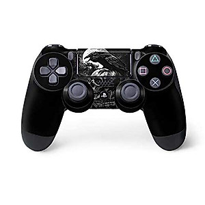 Skinit Decal Gaming Skin Compatible with PS4 Controller - Officially Licensed Alchemy Carta Poes Raven Design