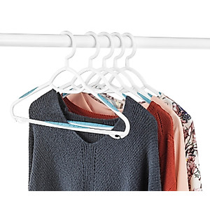 Whitmor Sure-Grip Plastic Hangers (Set of 5)