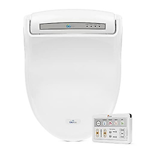 Bio Bidet by Bemis BB-1000W Supreme Warm Water Bidet Toilet Seat, Elongated, White