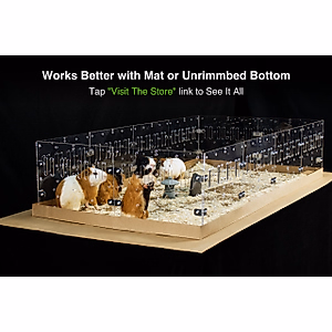 GuineaLoft™ 4x2ft Cage Disposable Bottom (6-Month Supply) - Large Liner Bag for Guinea Pig Cage Bottom, Water-Resistant Kraft Paper, Disposable, Biodegradable, Handcrafted, Exclusive by Guinea Loft