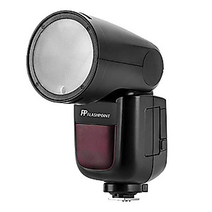 Fujifilm X-H2S Mirrorless Digital Camera Body, Black with Flashpoint Zoom Li-on X R2 TTL On-Camera Round Flash Speedlight