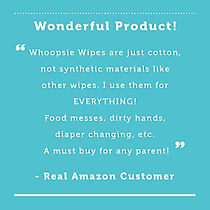 100% Pure Cotton Dry Wipes | 200 Count | Use Wet or Dry | Soft & Sensitive | Hypoallergenic | Extra Strong & Absorbent | Perfect for Diaper Changes, Runny Noses, Drool, Meal Time & Nursing