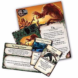 Eldritch Horror Forsaken Lore Board Game EXPANSION | Mystery Game | Cooperative Board Game for Adults and Family | Ages 14+ | 1-8 Players | Avg. Playtime 2-4 Hours | Made by Fantasy Flight Games