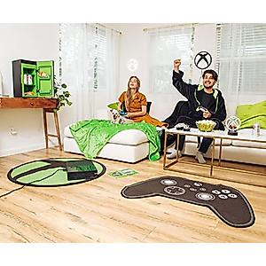 Xbox Logo 39-Inch Area Rug | Indoor Floor Mat, Accent Rugs For Living Room and Bedroom