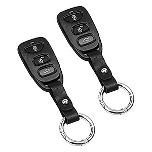 EMIHO Car Key Fob Fit for Hyundai Sonata 2011-2015, Keyless Entry Remote Replace 95430-3Q000 95430-3Q001, FCC ID：OSLOKA-950T, 2 Pack