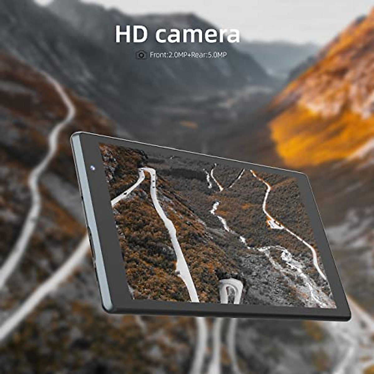 NOVOJOY Tablet 8 inch Tablet PC, Android 11 Tablets, Quad-Core 2GB RAM 32GB ROM WiFi IPS 8 Inch HD Display 4300mAh Tablets. (Black)