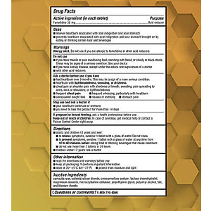 Kirkland Signature Acid Controller 20mg, 250 Count Tablets