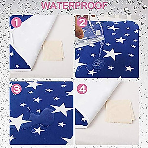 Mechpia 2 Pack Guinea Pig Cage Liners, Size 27’’ x 19’’ Super Absorbent – Reusable & Washable Guinea Pig Pee Pads Bedding for Hamster Rabbit Chinchilla Gerbil Hedgehog Mouse Small Animal