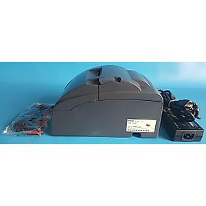Epson C31C514767 Epson, TM-U220B, Dot Matrix Receipt Printer, Ethernet (E04), Epson Dark Gray, Auto Cutter, Power Supply Included Replaces C31C514667