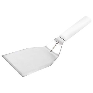 Mundial 5600 Series 5-Inch by 4-Inch Steak and Hamburger Turner with White Handle