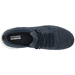 Skechers Women's GO Walk Joy-Abbie Sneaker, Navy, 9.5