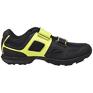 Giro Berm Cycling Shoe - Men's Black/Citron Green 47