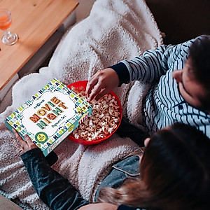 Birthday Gift Basket Movie Night Popcorn Birthday Box Food Gifts Birthday Care Package, 10 Piece Set, 5 Gourmet Popcorn Kernels and 5 Popcorn Seasoning Flavoring, Non-GMO Popcorn Gifts