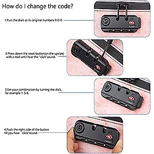 YEEFINE Smell Proof Bag with Combination Lock,Odor Proof Travel Bag PU leather for Cosmetic,Grinder,Herbs,Spices and travel stash storage (Green)