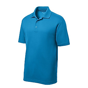 SPORT-TEK PosiCharge RacerMesh Polo. ST640 Pond Blue L