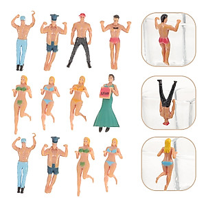 Ipetboom 16Pcs Glass Markers, Wine Glass Figure Charms Anime Figurines Doll Toy Wine Bottle Marker Cup Hanging Ornament Identify Label for Champagne Drink Markers